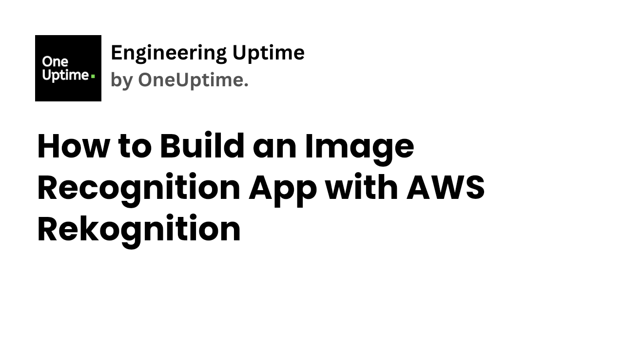 How to Build an Image Recognition App with AWS Rekognition